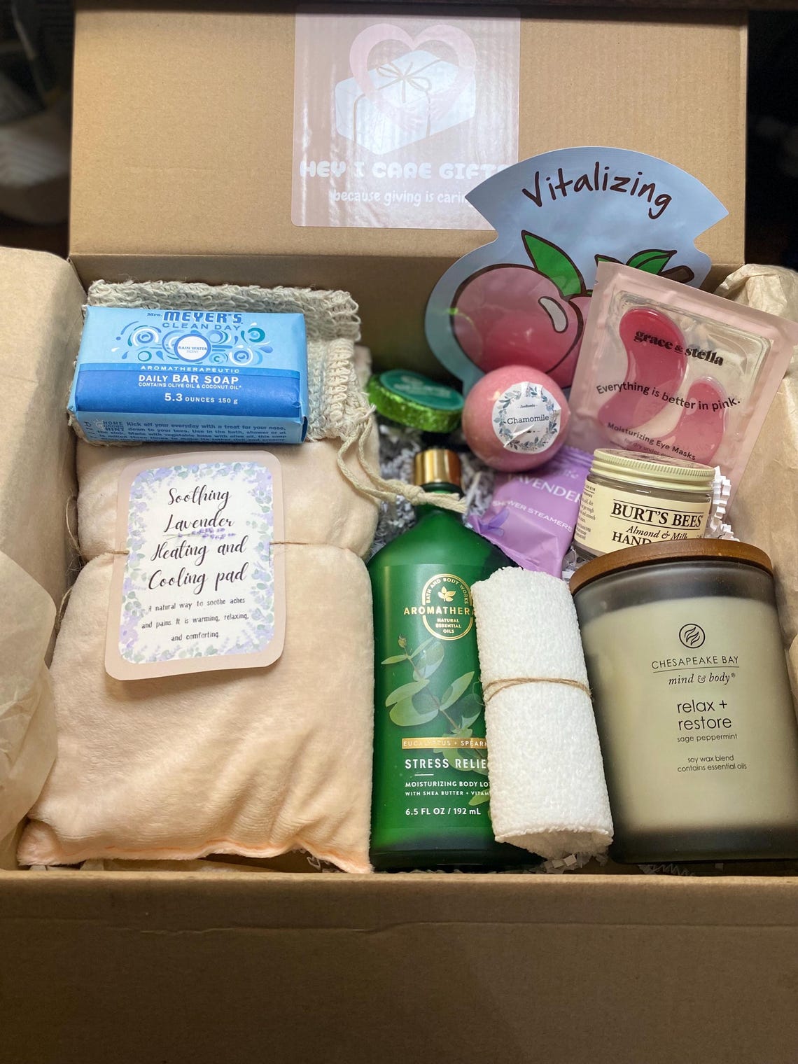 Ultimate Spa Day Gift Box Relax and Restore Gift Set for Mindfulness ...