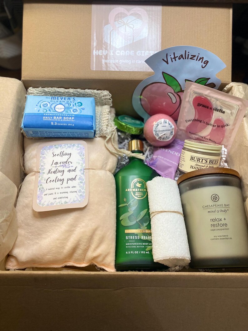 Ultimate Spa Day Gift Box Relax and Restore Gift Set for Mindfulness ...