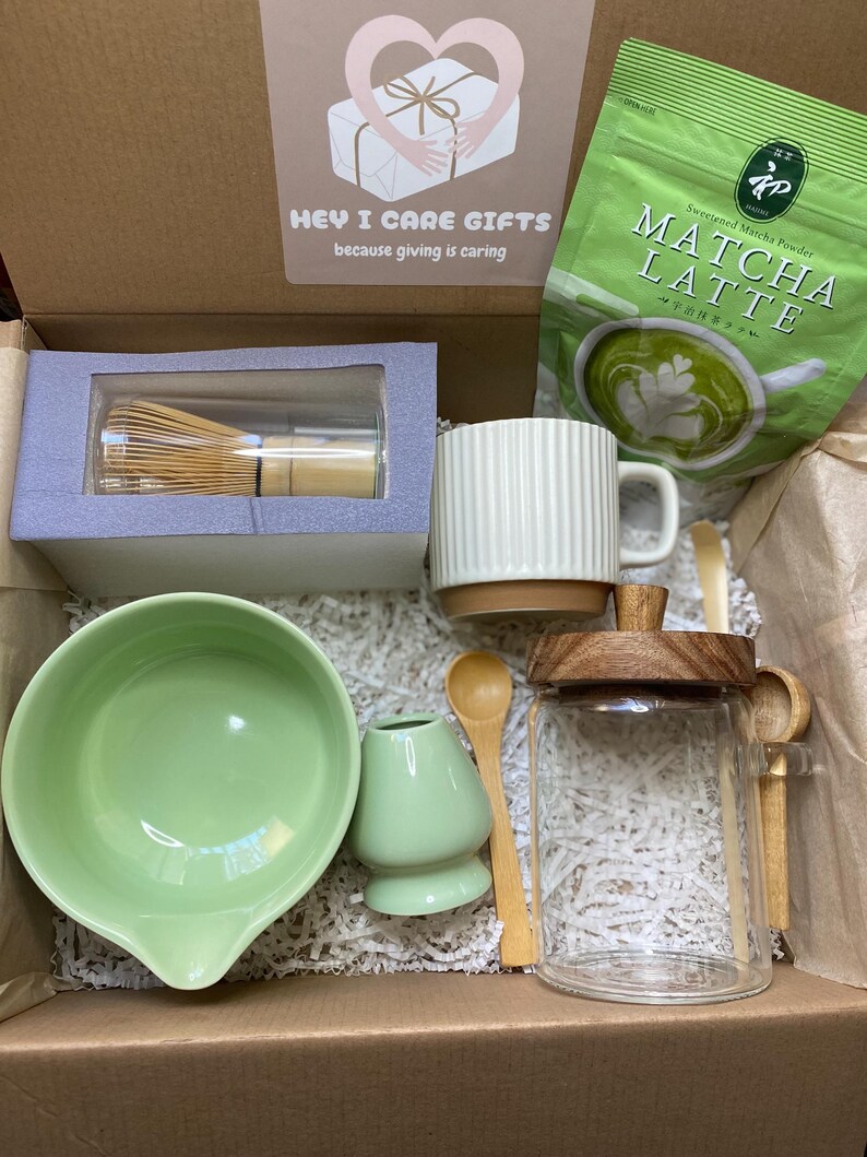 Matcha Lovers Gift Box Matcha Themed Gift Set Japanese Matcha Gift ...