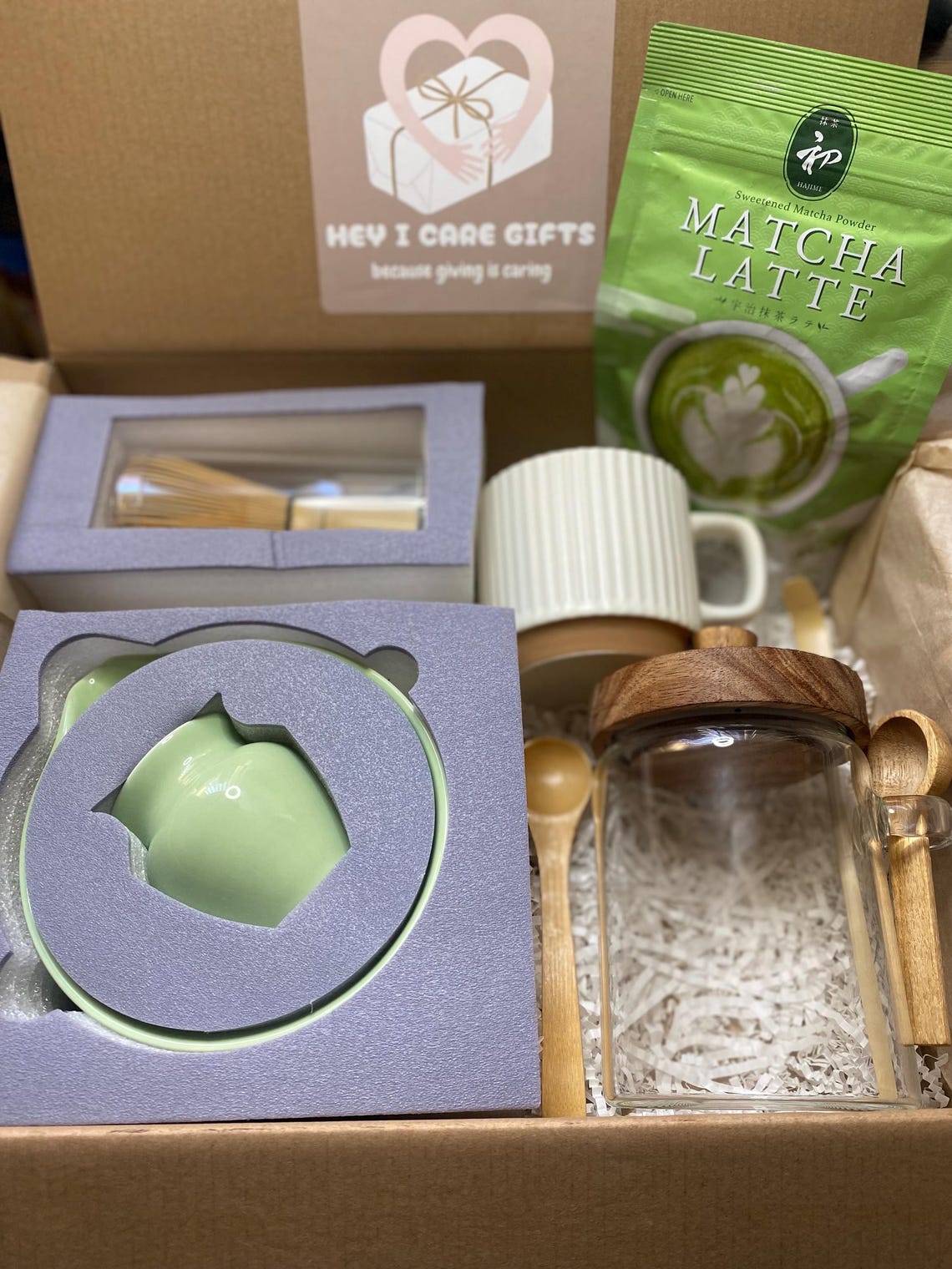 Matcha Lovers Gift Box Matcha Themed Gift Set Japanese Matcha Gift ...
