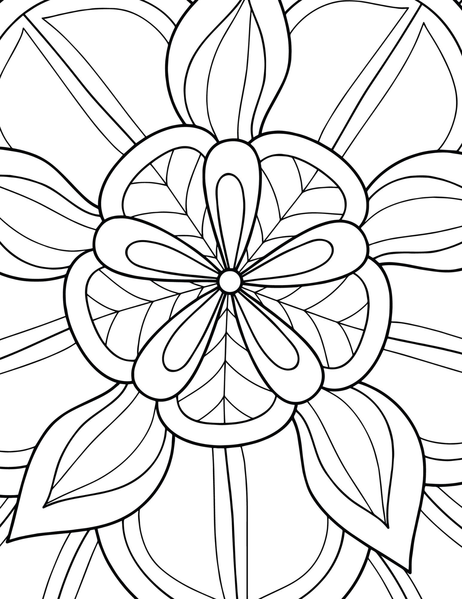 20 Mandala Coloring Pages - Etsy
