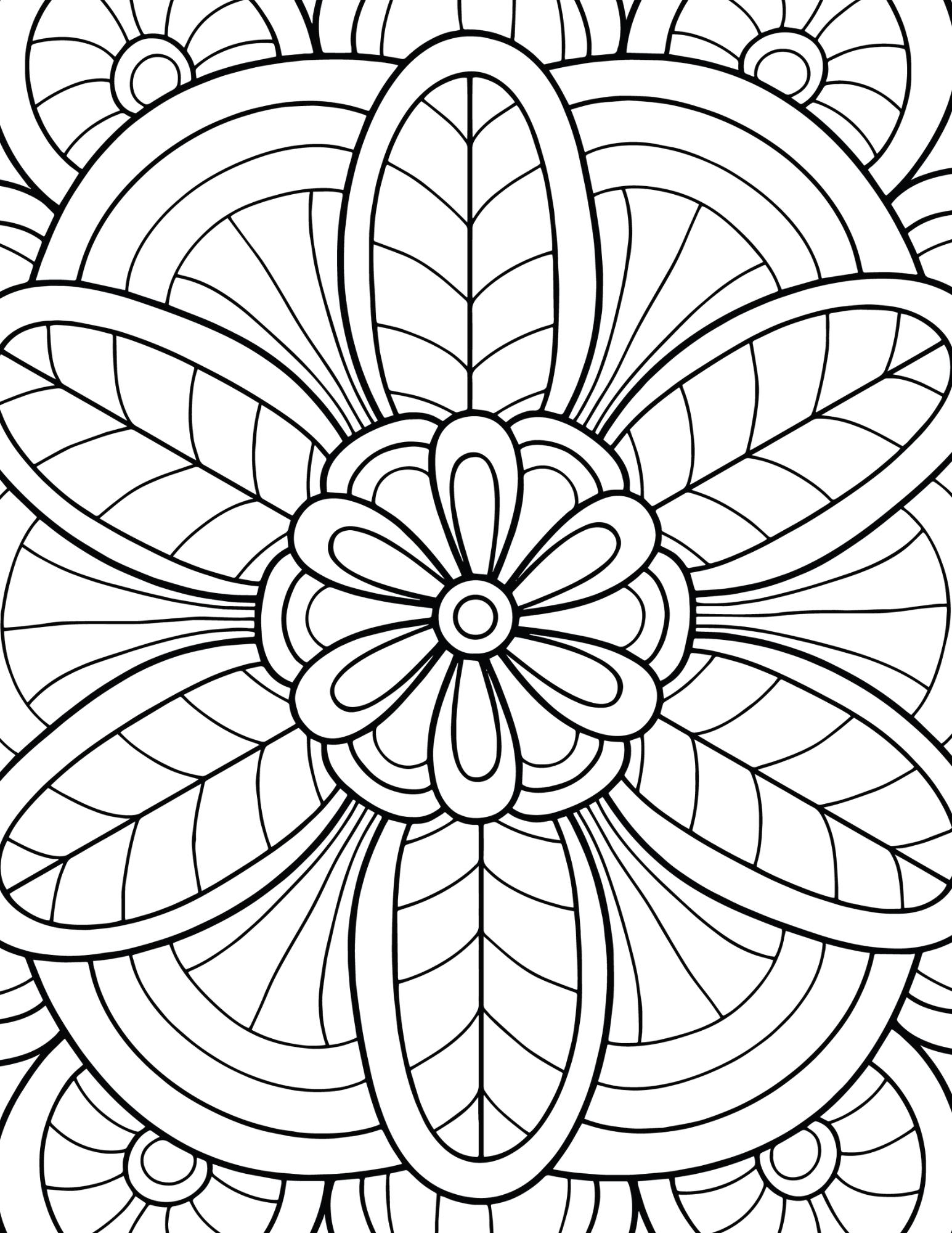 20 Mandala Coloring Pages - Etsy