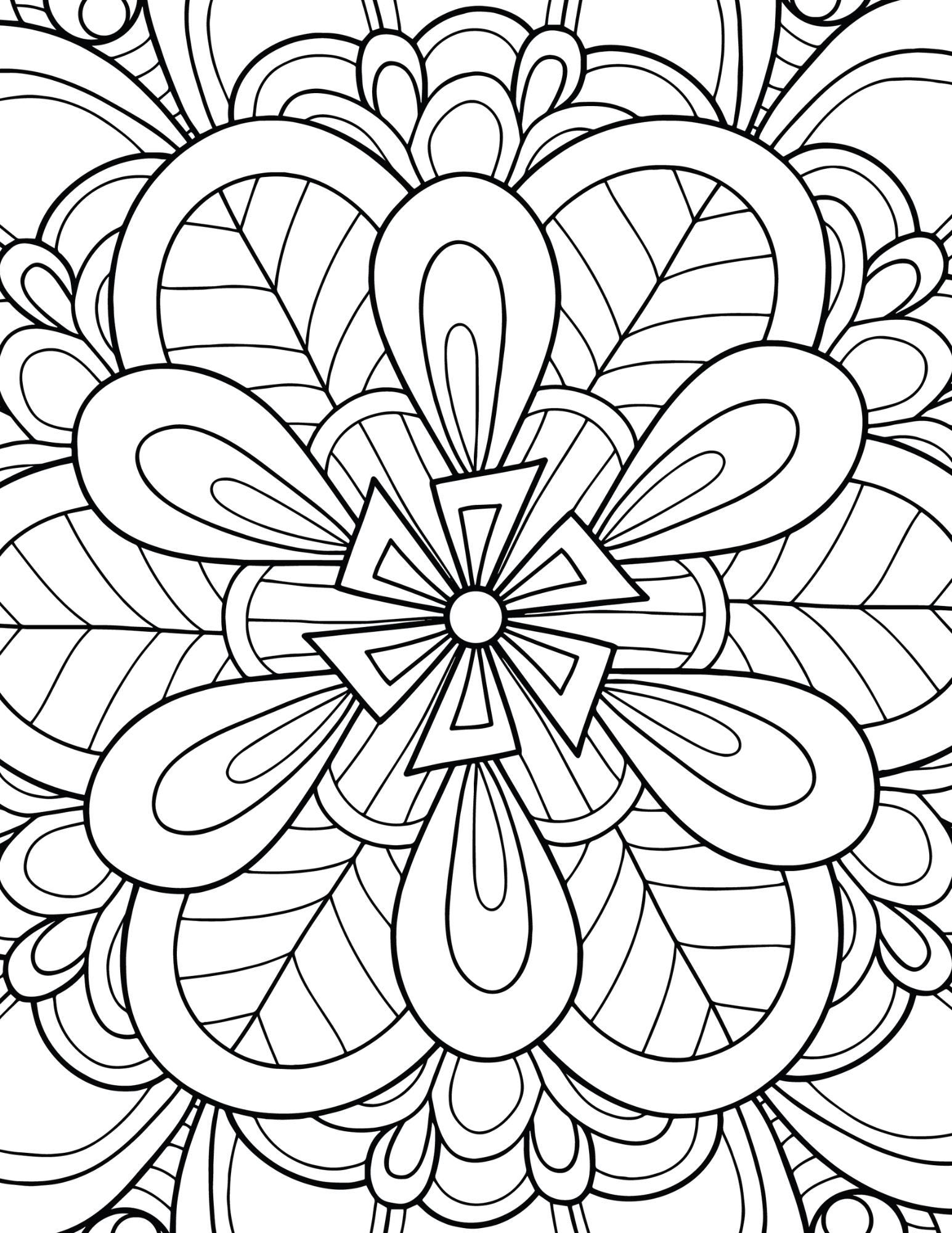 20 Mandala Coloring Pages - Etsy