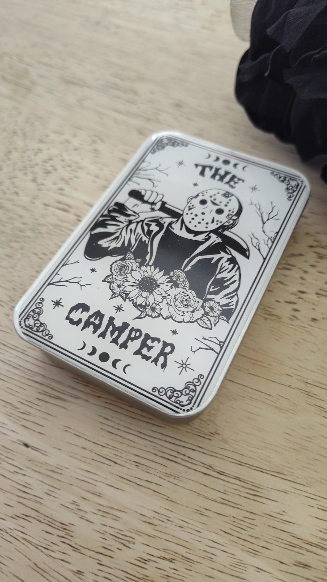 Friday the 13th Jason Notions Tin: Resin-coated Horror Box - Etsy