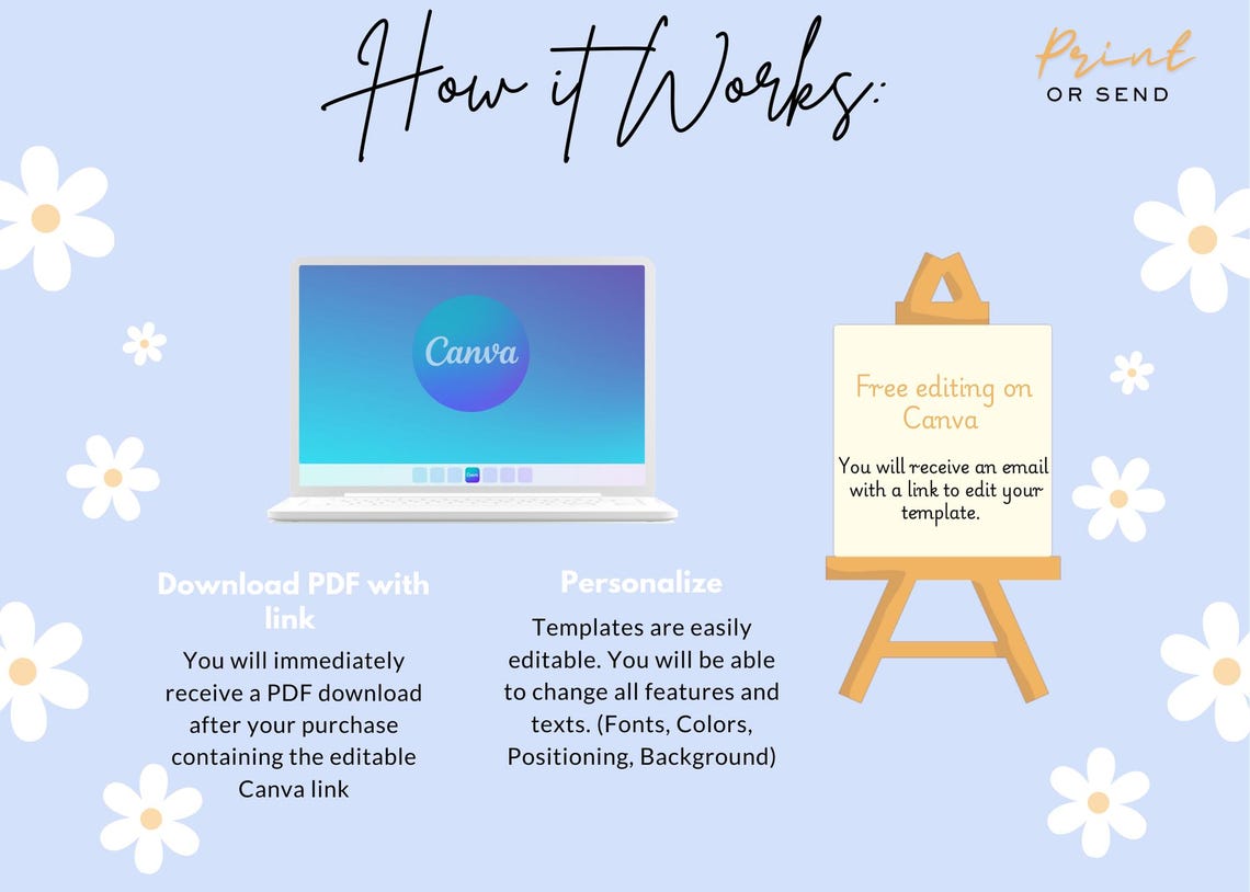 Fall Themed Calendar Editable Digital Download Printable - Etsy
