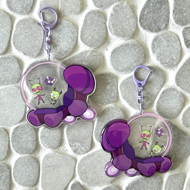 Invader Zim Voot Cruiser Shaker Keychain - Etsy Australia