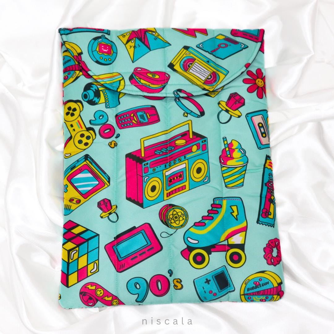 Cute Nineties 90s Stuff Tosca Aesthetic Puffy 13 14 Inch Laptop ...