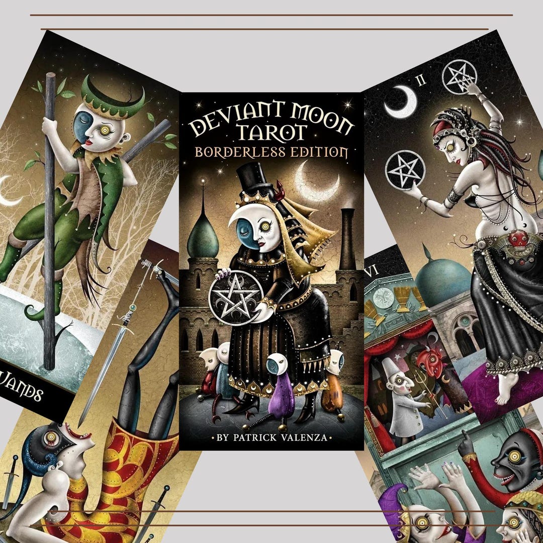 Deviant Moon Tarot Borderless Edition original - Etsy