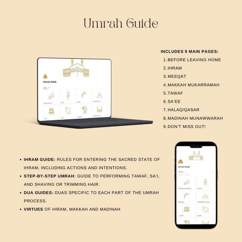 Ultimate Hajj & Umrah Planner | In-depth Guide, Budget Planner, Dua ...