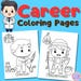 Career Coloring Pages, Career Day, Job Coloring Page, Occupation ...
