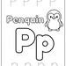Alphabet Tracing & Coloring Pages, Upper Lower Case Letters ...