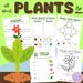 Plant Life Cycle & Parts: Science Activities (PDF Download) - Etsy