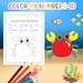 Ocean Animals Color by Number: Kids Activity Book (PDF Printable) - Etsy