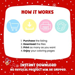 Christmas Tracing & Coloring Preschool Worksheet, Kindergarten Coloring ...