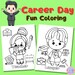 Jobs Coloring Pages, Career Day, Career Coloring Page, Occupation ...