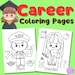 Career Coloring Pages: Community Helpers Printable (PDF) - Etsy