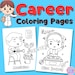 Career Coloring Pages, Career Day, Job Coloring Page, Occupation ...
