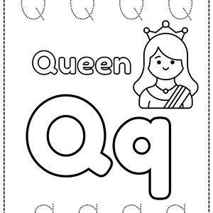 Alphabet Tracing & Coloring Pages, Upper Lower Case Letters ...