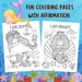 Mermaid Coloring Pages: Positive Affirmations for Kids (PDF) - Etsy