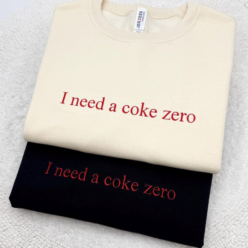 Coke Zero Men Sweatshirt - Etsy