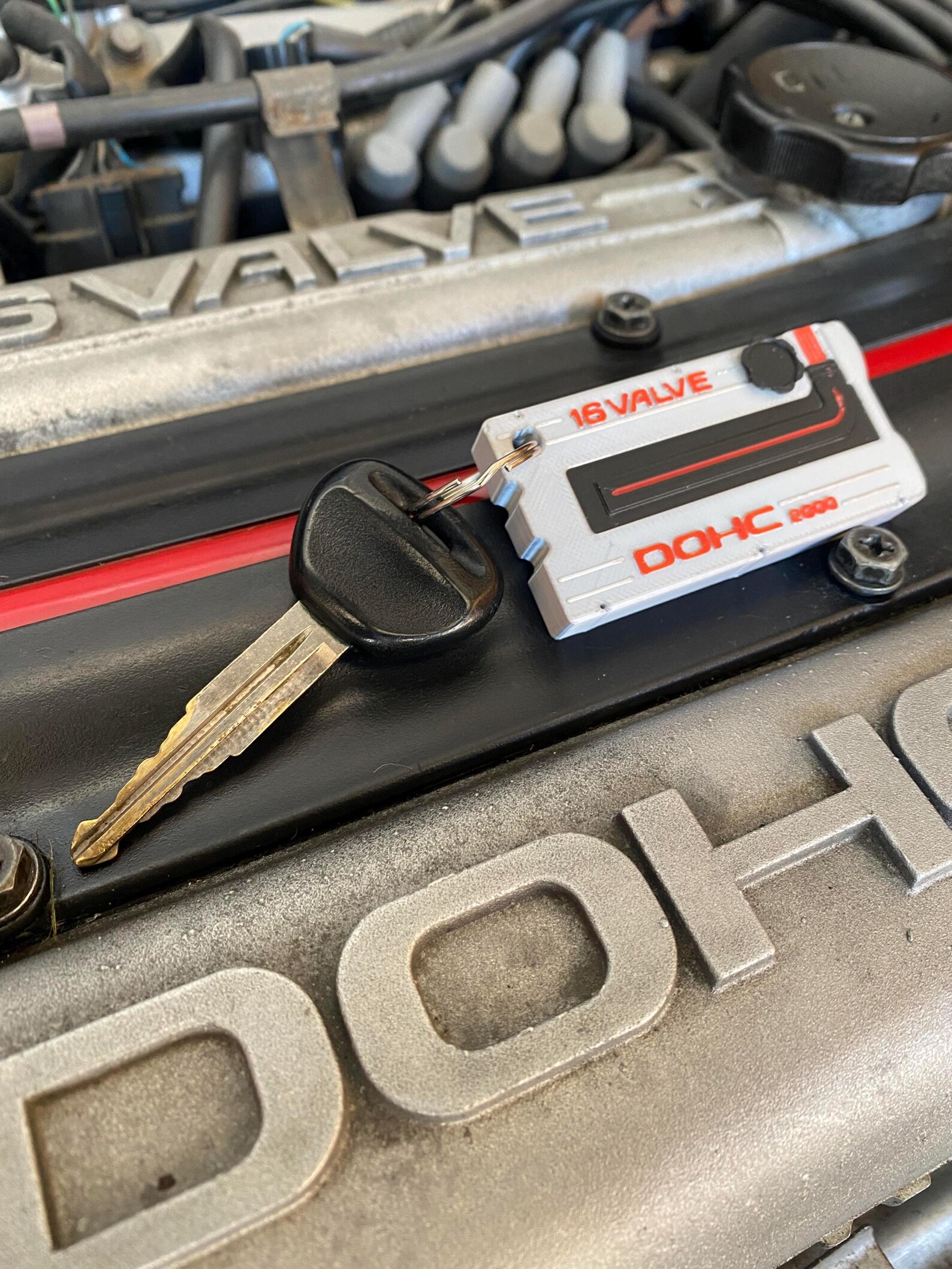 DSM 4G63 Valve Cover Keychain - Eagle Talon / Mitsubishi Eclipse - Etsy