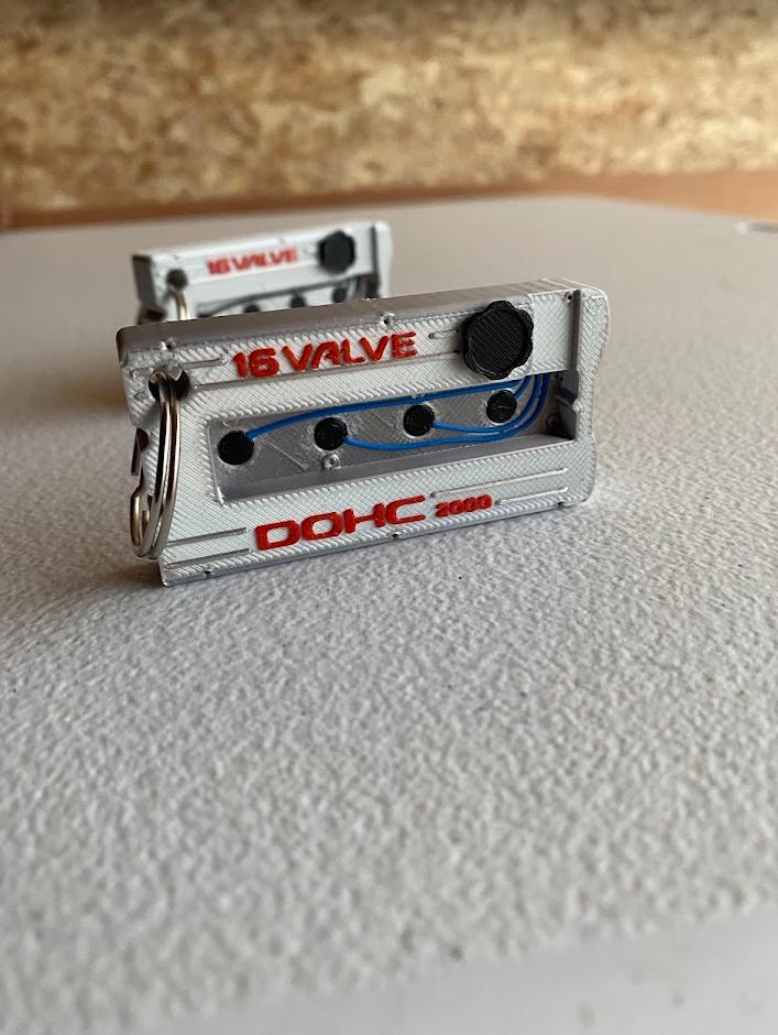 DSM 4G63 Valve Cover Keychain - Eagle Talon / Mitsubishi Eclipse - Etsy