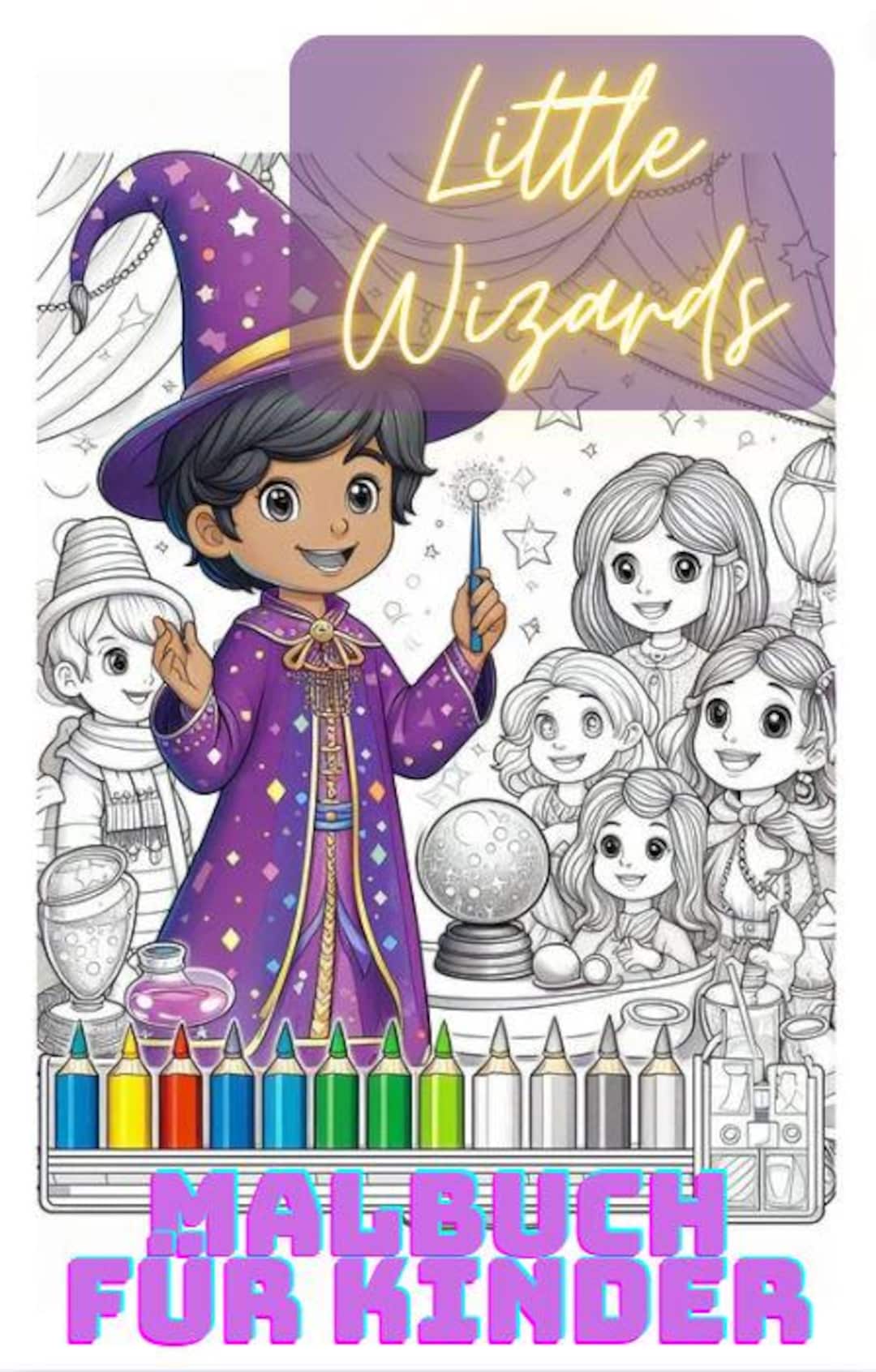 Coloring Book Wizarding World - Etsy