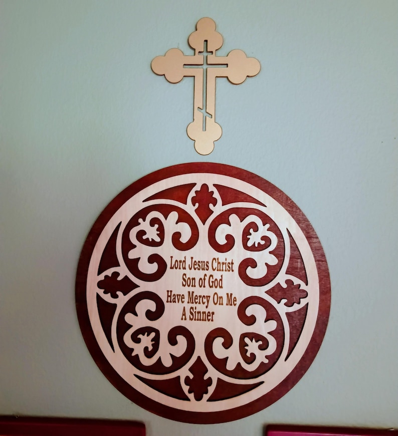 Orthodox Wall Cross: Steel, Orthodox and Budded Orthodox Cross, Icon ...