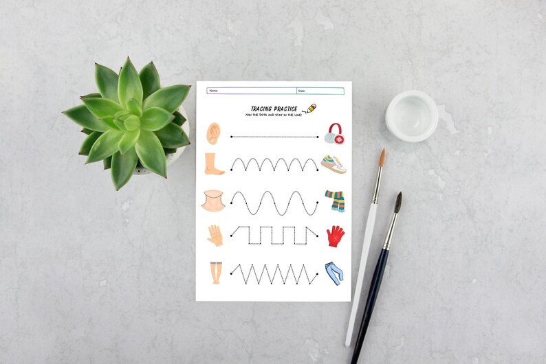 Printable Fine Motor and Logical Thinking Activities for Kids 3 | PDF ...