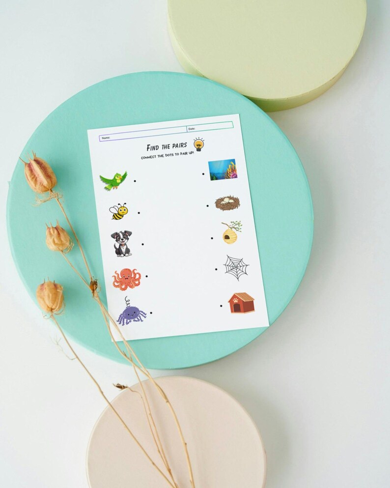 Printable Fine Motor and Logical Thinking Activities for Kids 1 | PDF ...