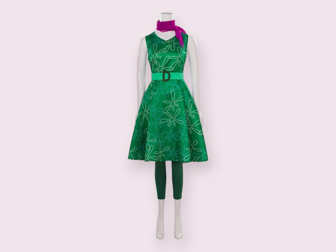 Inside Out Costume Joy & Disgust Cosplay Dress for Adults - Etsy
