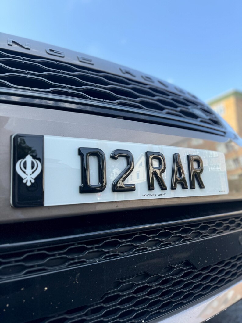 4D Gel UK Road Legal Number Plate for Vehicles - Etsy UK