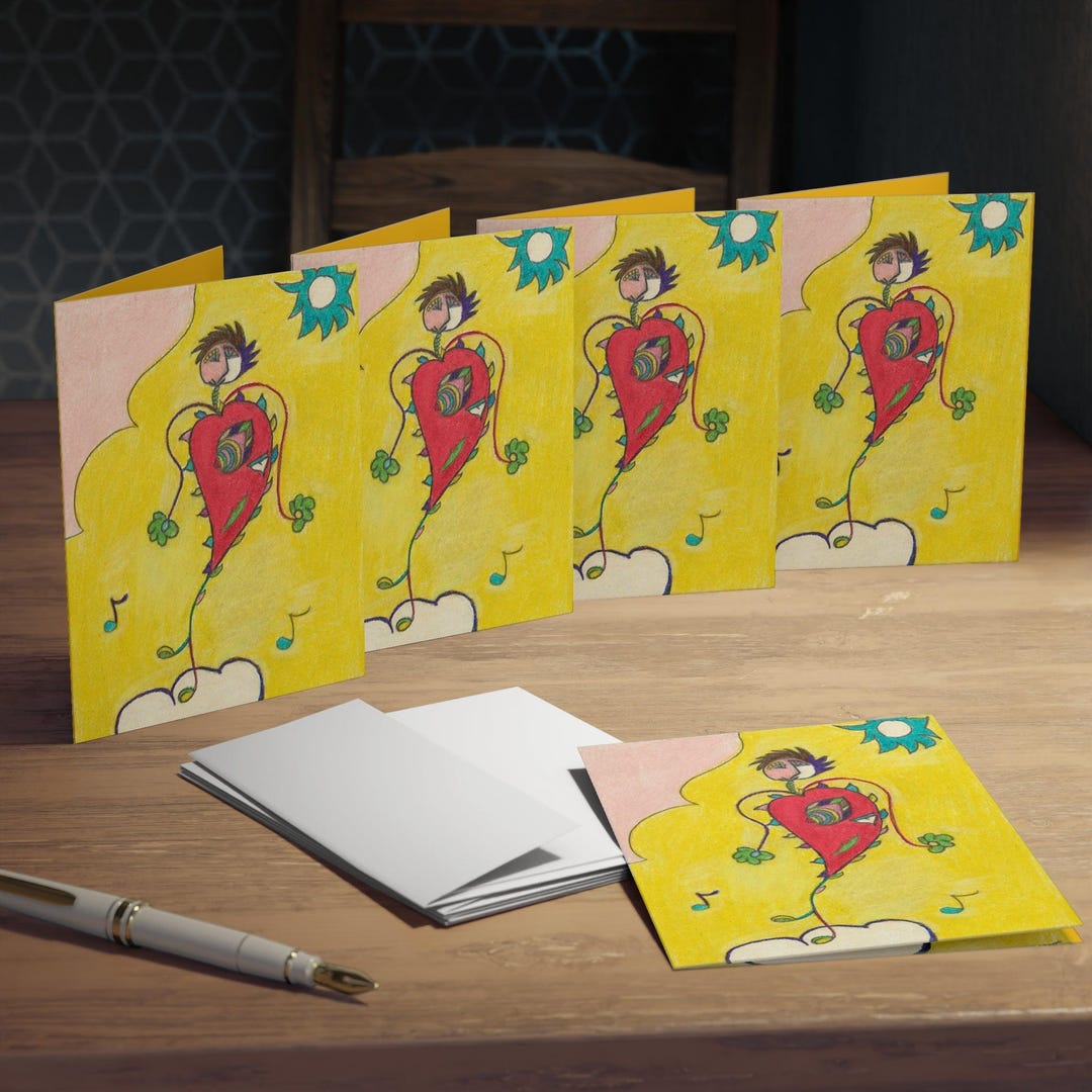 Blissful Heart (dancer): Greeting Cards for Special Occasions - Etsy