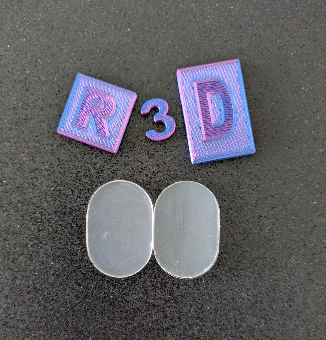 Square X-ray Markers White (1 Pair L/R), 3D Backing 2cm - Etsy