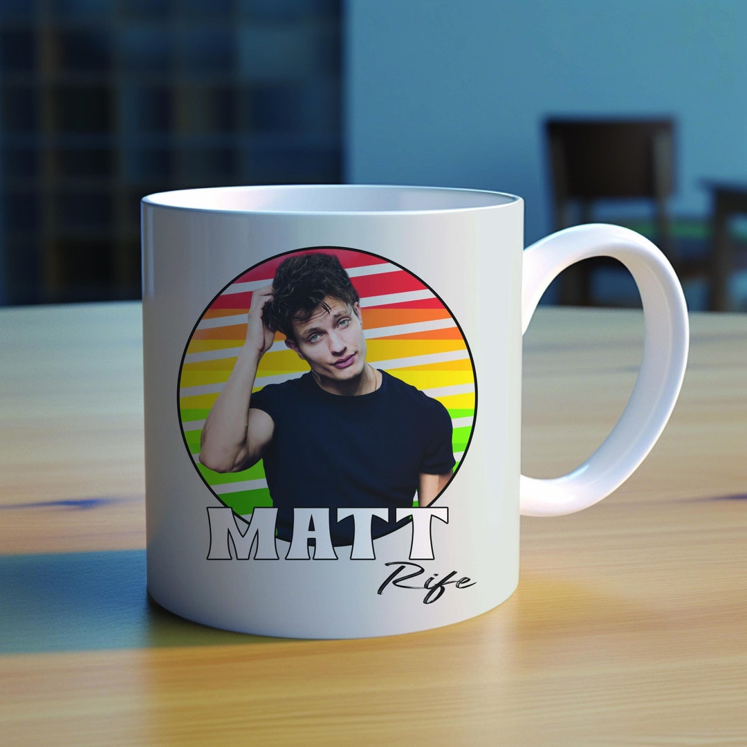 Matt Rife Mug, Mugs, Birthday Gift, Christmas Gift, Flowers Mug, 2 ...