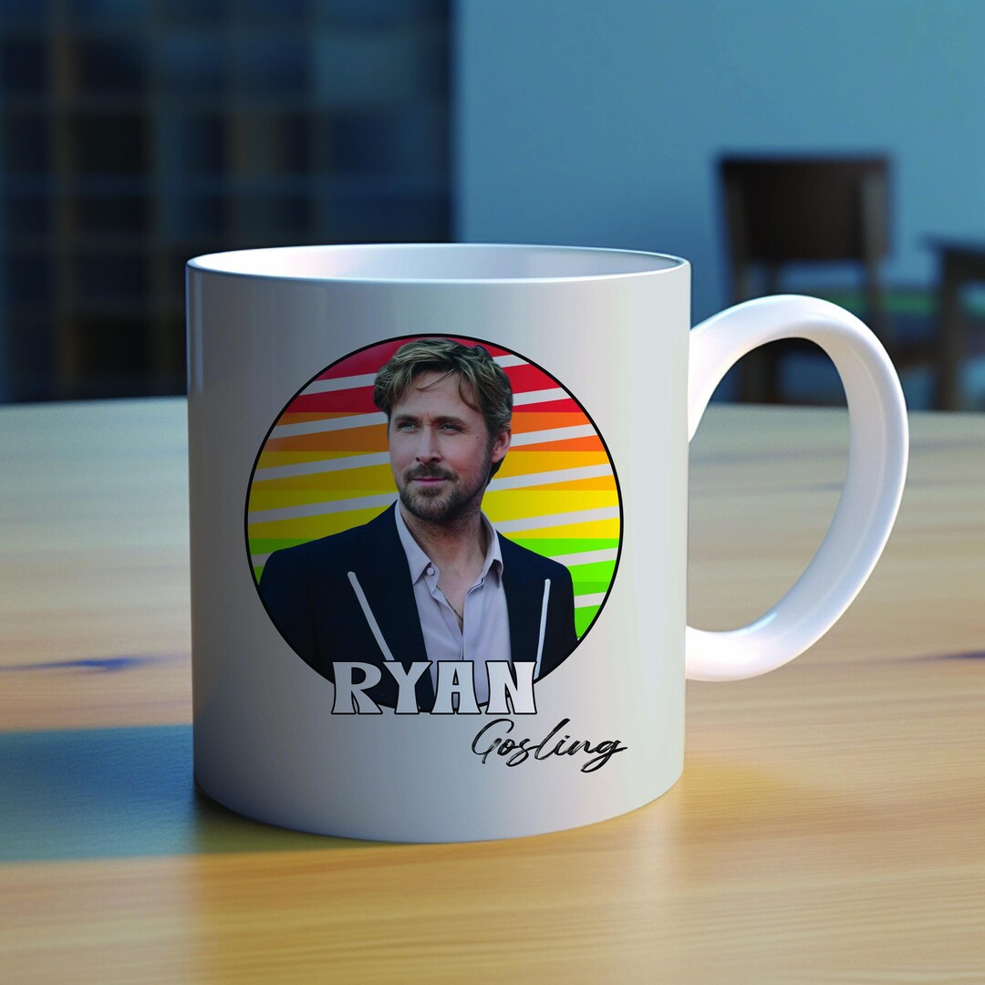 Ryan Gosling Mug, Mugs, Birthday Gift, Christmas Gift, Mug, 2 Sides - Etsy
