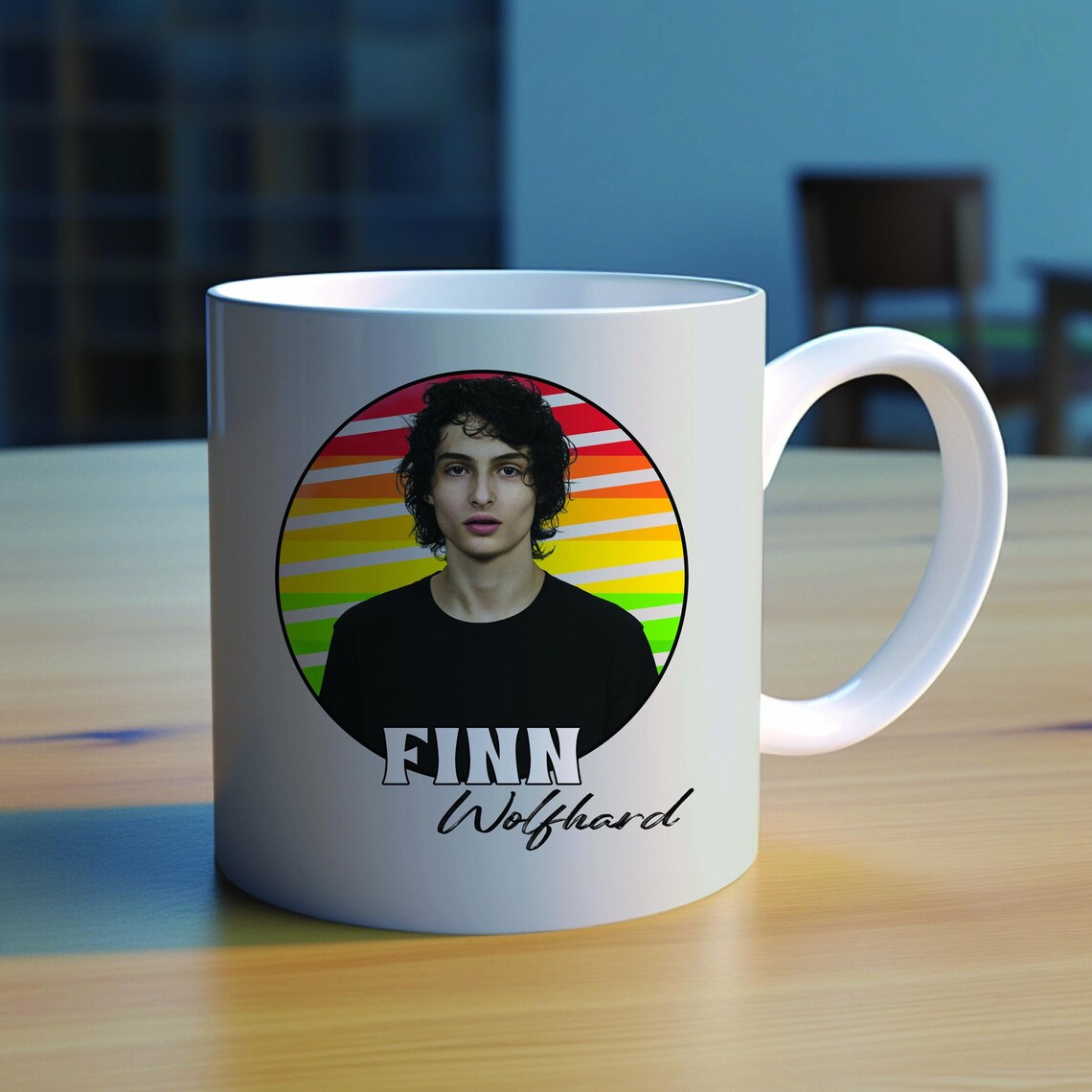 Finn Wolfhard Mug, Mugs, Birthday Gift, Christmas Gift, Mug, 2 Sides - Etsy