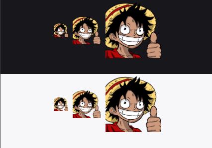 Luffy One Piece Emote Twitch - Etsy