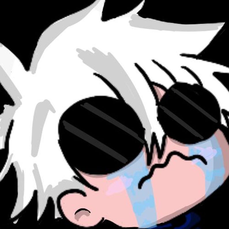 Gojo Sad Emote - Etsy