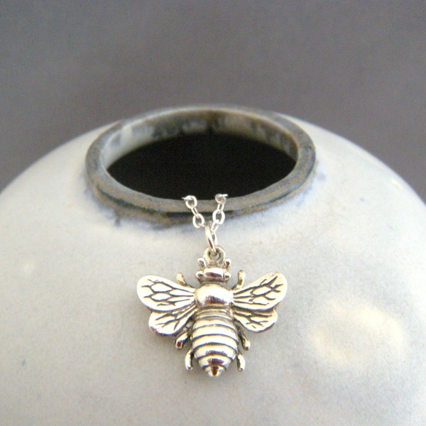 Bee Necklace - Etsy