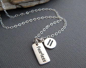Equal Sign Necklace Equality Social Justice Equal Rights - Etsy