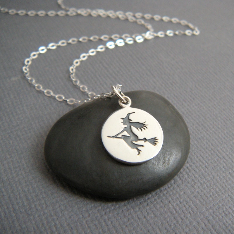 Witch Pendant - Etsy
