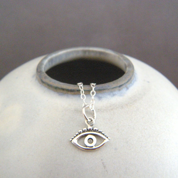 Sterling Silver Protection Charm - Etsy