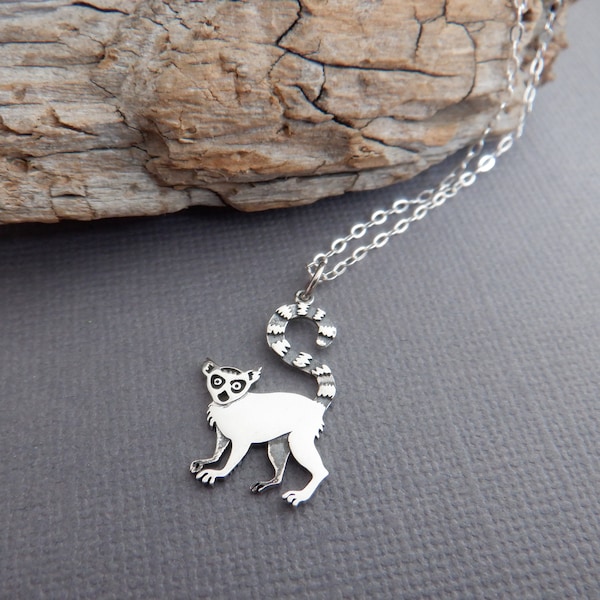 Lemur Necklace - Etsy