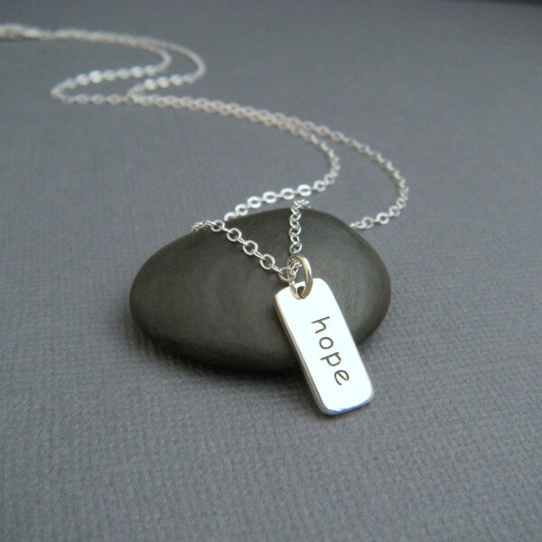 Hope Necklace - Etsy
