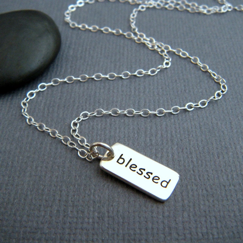 Blessed Necklace - Etsy