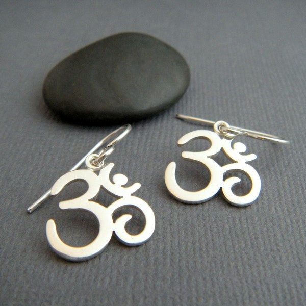 Om Earrings Etsy