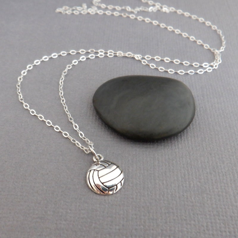 Volleyball Necklace - Etsy