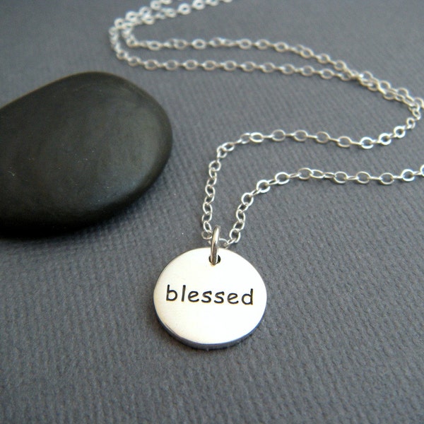 Blessed Necklace - Etsy