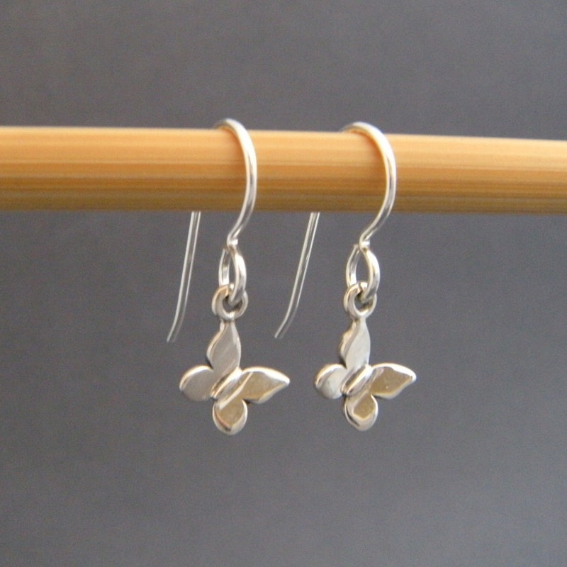 Butterfly Earrings - Etsy